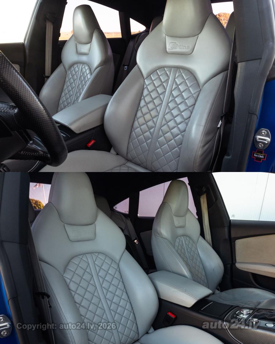 Blue Audi A7 Sportback 2017 in Tallinn, with an engine capacity of 3.00 L and mileage of 178 thousand km for 29999 €, photo 13 on AUTOMOTO.COM.LV
