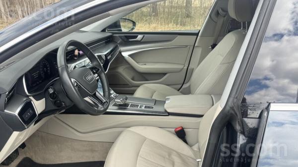 Blue Audi A7 Sportback 2018 in Riga, with an engine capacity of 3.00 L and mileage of 119 thousand km for 28700 €, photo 8 on AUTOMOTO.COM.LV
