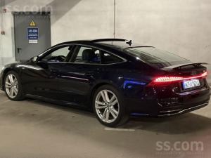 Zils Audi A7 Sportback 2019 Viļņa, ar dzinēja tilpumu 3.00 L un nobraukumu 82 tūkst. km par 34990 €, foto 3 vietnē AUTOMOTO.COM.LV