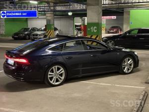 Zils Audi A7 Sportback 2019 Viļņa, ar dzinēja tilpumu 3.00 L un nobraukumu 82 tūkst. km par 34990 €, foto 5 vietnē AUTOMOTO.COM.LV