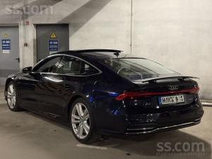 Zils Audi A7 Sportback 2019 Viļņa, ar dzinēja tilpumu 3.00 L un nobraukumu 82 tūkst. km par 34990 €, foto 17 vietnē AUTOMOTO.COM.LV