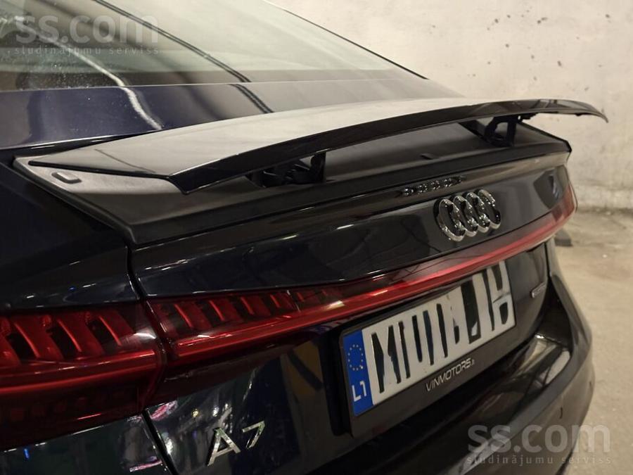 Zils Audi A7 Sportback 2019 Viļņa, ar dzinēja tilpumu 3.00 L un nobraukumu 82 tūkst. km par 34990 €, foto 20 vietnē AUTOMOTO.COM.LV