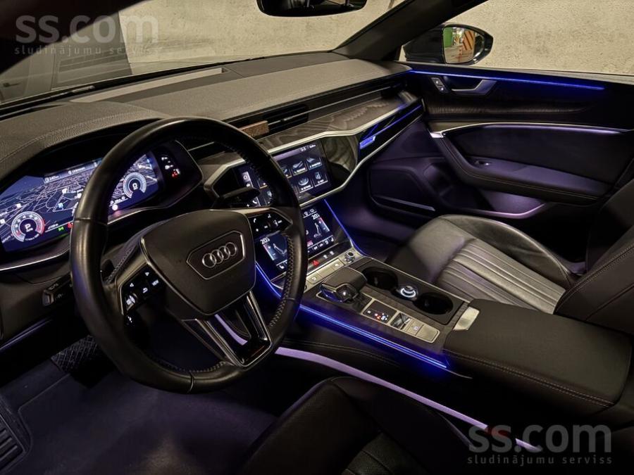 Zils Audi A7 Sportback 2019 Viļņa, ar dzinēja tilpumu 3.00 L un nobraukumu 82 tūkst. km par 34990 €, foto 28 vietnē AUTOMOTO.COM.LV