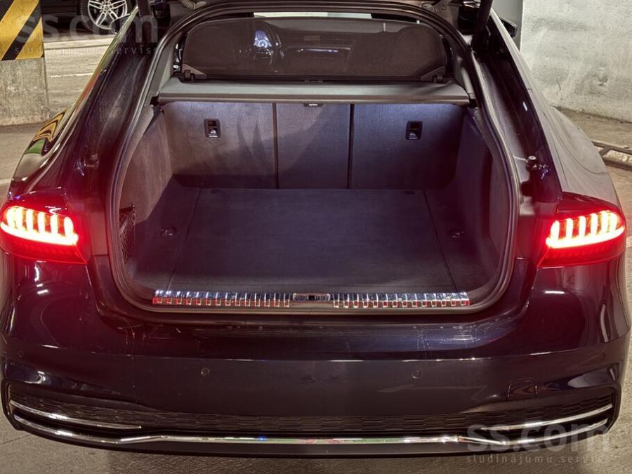 Zils Audi A7 Sportback 2019 Viļņa, ar dzinēja tilpumu 3.00 L un nobraukumu 82 tūkst. km par 34990 €, foto 33 vietnē AUTOMOTO.COM.LV