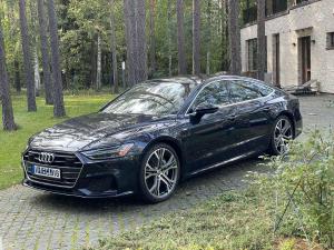 Zils Audi A7 Sportback 2019 Viļņa, ar dzinēja tilpumu 3.00 L un nobraukumu 86 tūkst. km par 34900 €, foto 4 vietnē AUTOMOTO.COM.LV