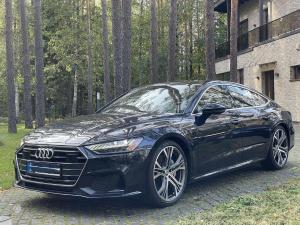 Zils Audi A7 Sportback 2019 Viļņa, ar dzinēja tilpumu 3.00 L un nobraukumu 86 tūkst. km par 34900 €, foto 13 vietnē AUTOMOTO.COM.LV