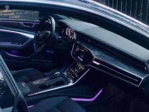 Zils Audi A7 Sportback 2019 Viļņa, ar dzinēja tilpumu 3.00 L un nobraukumu 86 tūkst. km par 34900 €, foto 14 vietnē AUTOMOTO.COM.LV