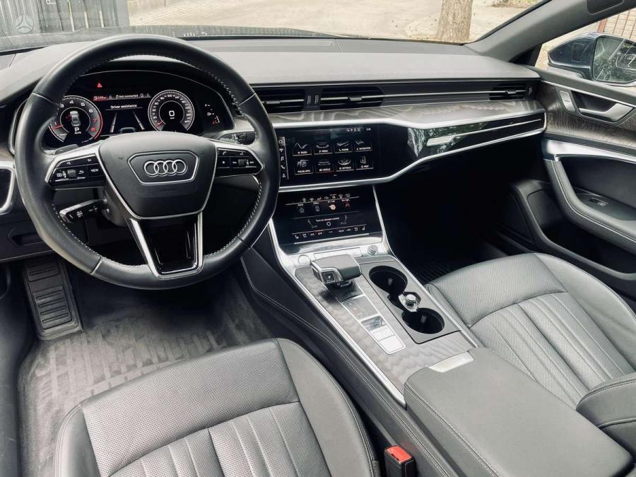 Zils Audi A7 Sportback 2019 Viļņa, ar dzinēja tilpumu 3.00 L un nobraukumu 86 tūkst. km par 34900 €, foto 21 vietnē AUTOMOTO.COM.LV