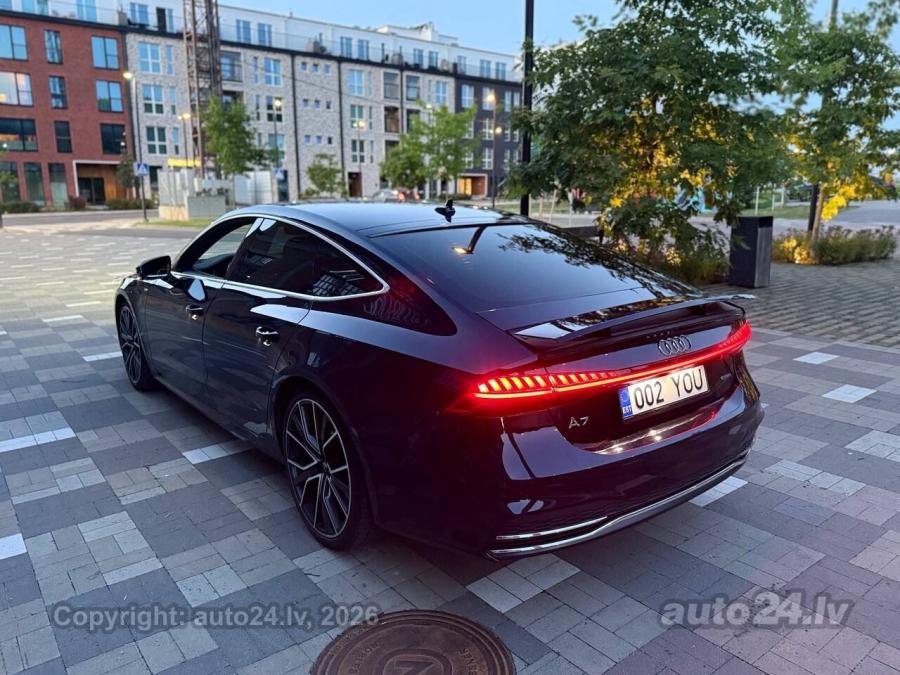 Синий Ауди А7 Спортбек 2019 в Таллин, объемом двигателя 3.00 л и пробегом 245 тыс. км за 28999 €, фото 7 на AUTOMOTO.COM.LV