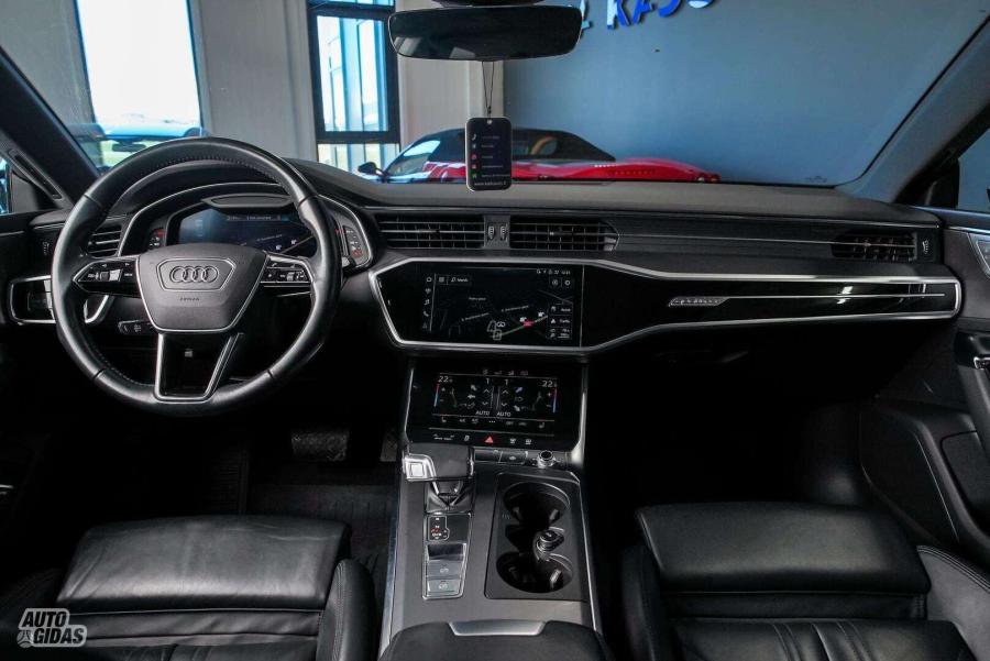 Zils Audi A7 Sportback 2020 Marijampole, ar dzinēja tilpumu 3.00 L un nobraukumu 105 tūkst. km par 31950 €, foto 18 vietnē AUTOMOTO.COM.LV