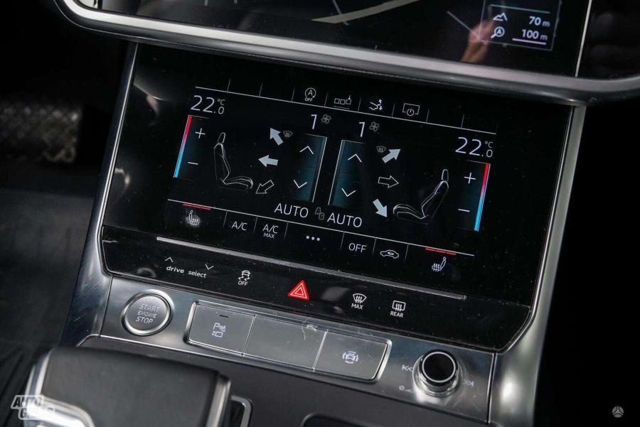 Zils Audi A7 Sportback 2020 Marijampole, ar dzinēja tilpumu 3.00 L un nobraukumu 105 tūkst. km par 31950 €, foto 21 vietnē AUTOMOTO.COM.LV