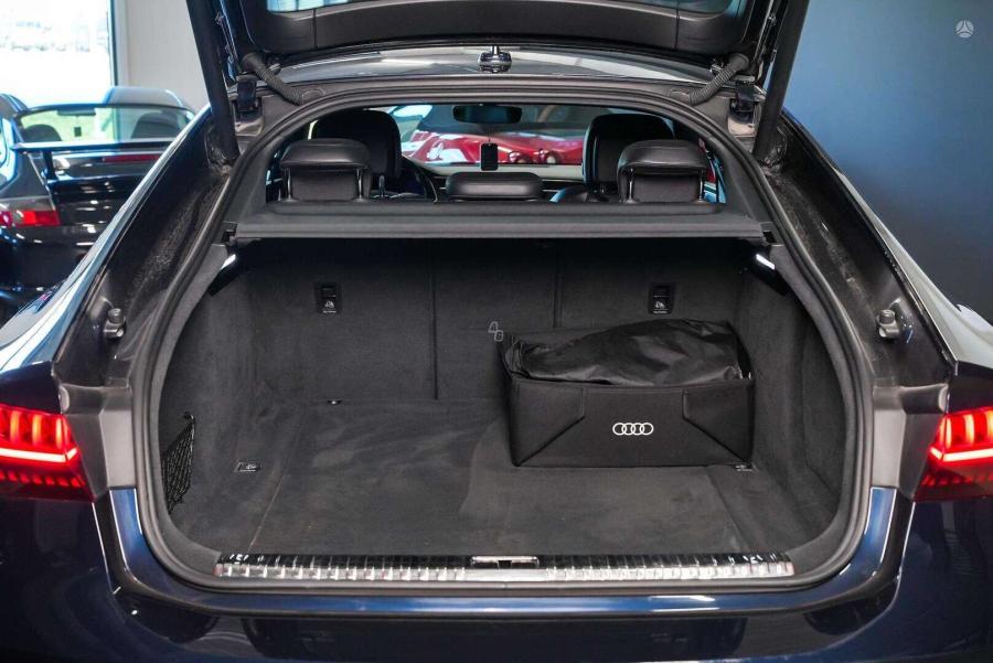 Zils Audi A7 Sportback 2020 Marijampole, ar dzinēja tilpumu 3.00 L un nobraukumu 105 tūkst. km par 31450 €, foto 16 vietnē AUTOMOTO.COM.LV