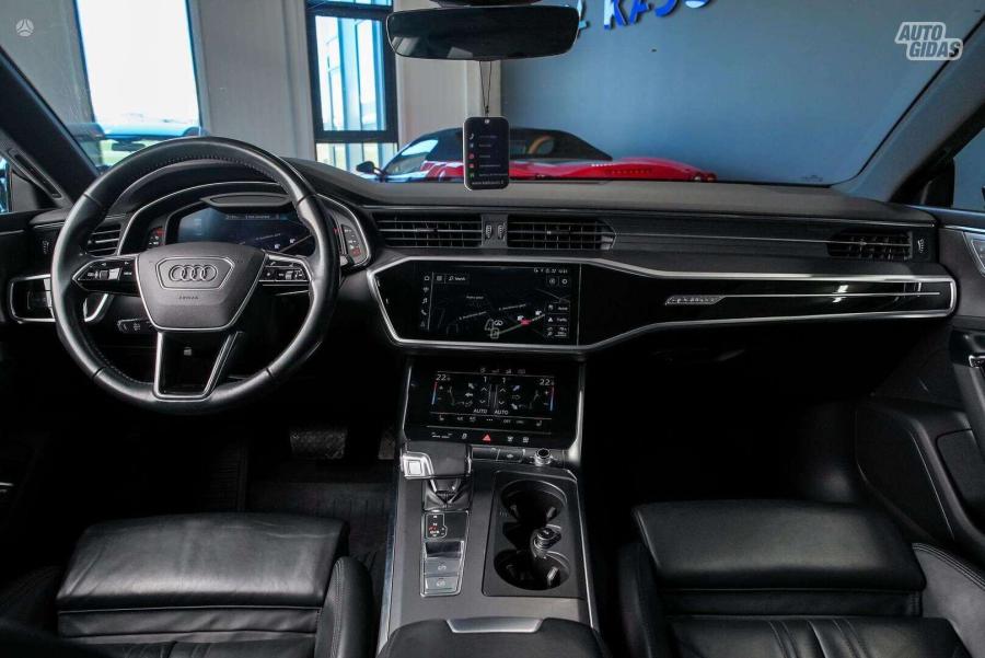 Zils Audi A7 Sportback 2020 Marijampole, ar dzinēja tilpumu 3.00 L un nobraukumu 105 tūkst. km par 31450 €, foto 18 vietnē AUTOMOTO.COM.LV