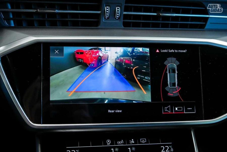 Zils Audi A7 Sportback 2020 Marijampole, ar dzinēja tilpumu 3.00 L un nobraukumu 105 tūkst. km par 31450 €, foto 20 vietnē AUTOMOTO.COM.LV