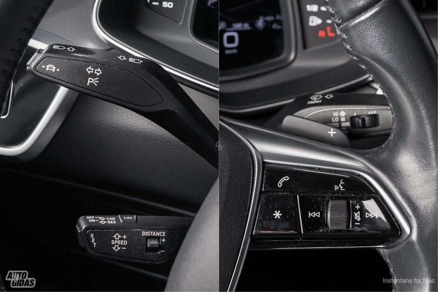 Zils Audi A7 Sportback 2020 Marijampole, ar dzinēja tilpumu 3.00 L un nobraukumu 105 tūkst. km par 31450 €, foto 30 vietnē AUTOMOTO.COM.LV