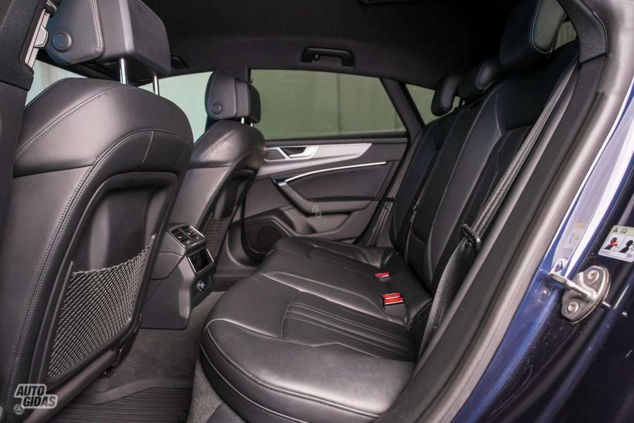 Zils Audi A7 Sportback 2020 Marijampole, ar dzinēja tilpumu 3.00 L un nobraukumu 105 tūkst. km par 31450 €, foto 34 vietnē AUTOMOTO.COM.LV