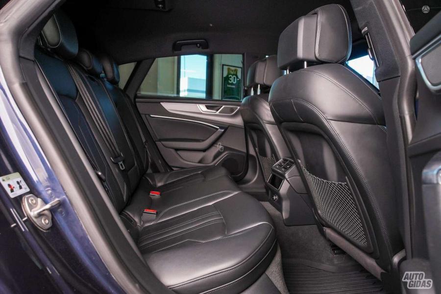 Zils Audi A7 Sportback 2020 Marijampole, ar dzinēja tilpumu 3.00 L un nobraukumu 105 tūkst. km par 31450 €, foto 37 vietnē AUTOMOTO.COM.LV