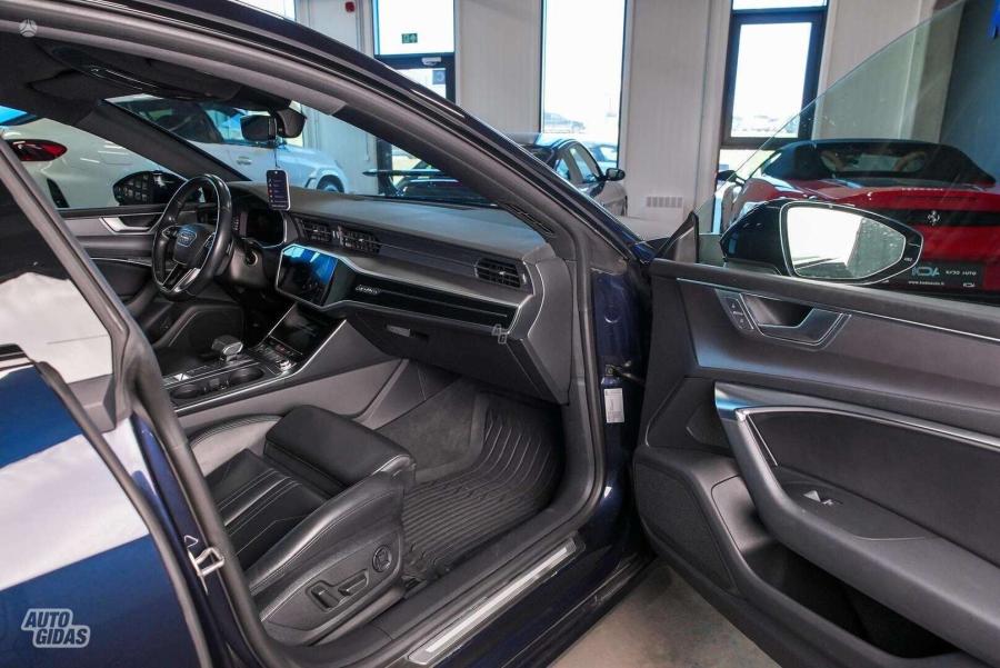 Zils Audi A7 Sportback 2020 Marijampole, ar dzinēja tilpumu 3.00 L un nobraukumu 105 tūkst. km par 31450 €, foto 38 vietnē AUTOMOTO.COM.LV