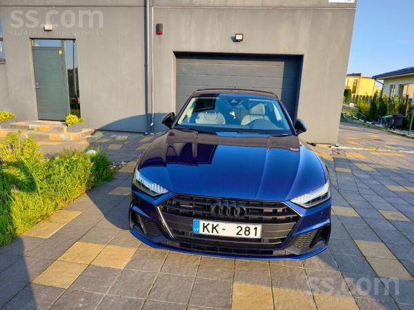 Zils Audi A7 Sportback 2020 Rīga, ar dzinēja tilpumu 2.00 L un nobraukumu 129 tūkst. km par 34900 €, foto 3 vietnē AUTOMOTO.COM.LV