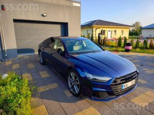 Zils Audi A7 Sportback 2020 Rīga, ar dzinēja tilpumu 2.00 L un nobraukumu 129 tūkst. km par 34900 €, foto 6 vietnē AUTOMOTO.COM.LV