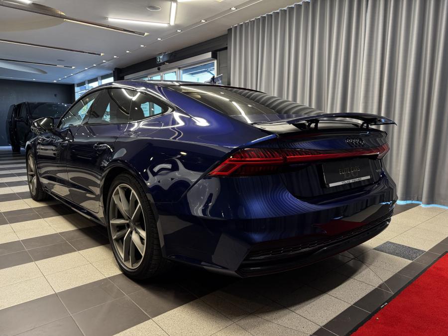 Zils Audi A7 Sportback 2020 Rīga, ar dzinēja tilpumu 2.00 L un nobraukumu 132 tūkst. km par 36900 €, foto 4 vietnē AUTOMOTO.COM.LV