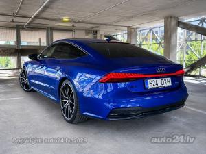 Zils Audi A7 Sportback 2022 Tallina, ar dzinēja tilpumu 3.00 L un nobraukumu 57 tūkst. km par 53900 €, foto 4 vietnē AUTOMOTO.COM.LV