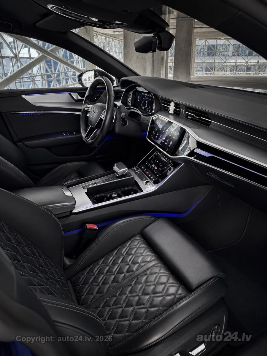 Zils Audi A7 Sportback 2022 Tallina, ar dzinēja tilpumu 3.00 L un nobraukumu 57 tūkst. km par 53900 €, foto 9 vietnē AUTOMOTO.COM.LV