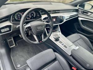 Blue Audi A7 Sportback 2024 in Vilnius, with an engine capacity of 1.98 L and mileage of 27 thousand km for 58900 €, photo 6 on AUTOMOTO.COM.LV