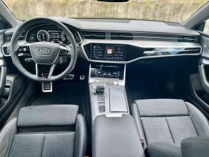 Blue Audi A7 Sportback 2024 in Vilnius, with an engine capacity of 1.98 L and mileage of 27 thousand km for 58900 €, photo 9 on AUTOMOTO.COM.LV