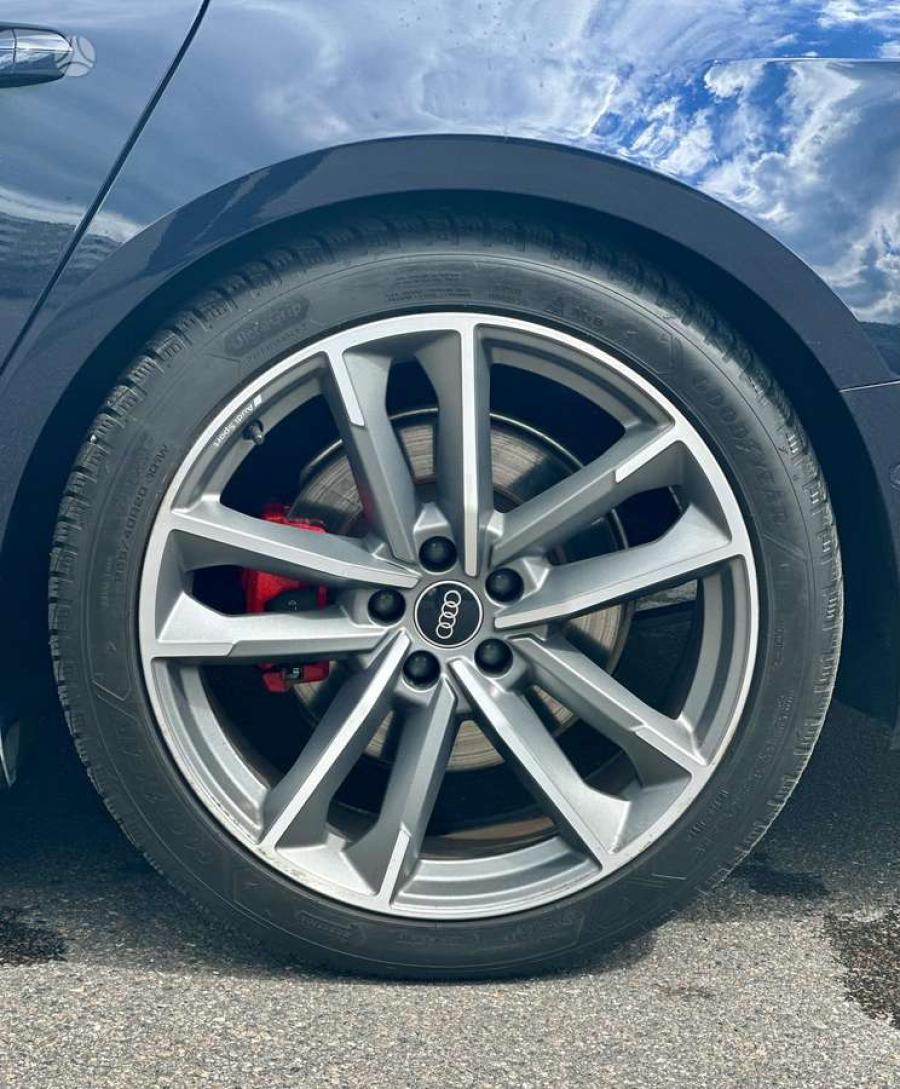 Blue Audi A7 Sportback 2024 in Vilnius, with an engine capacity of 1.98 L and mileage of 27 thousand km for 58900 €, photo 17 on AUTOMOTO.COM.LV