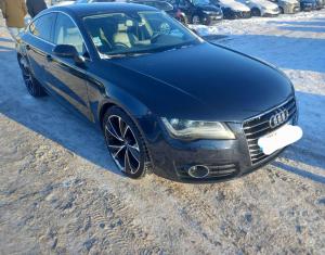 Zils Audi A7 Sportback 2011 Panevēža, ar dzinēja tilpumu 3.00 L un nobraukumu 300 tūkst. km par 11555 €, foto 2 vietnē AUTOMOTO.COM.LV