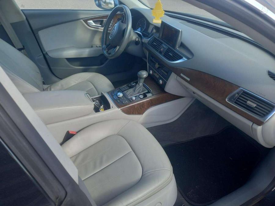 Zils Audi A7 Sportback 2012 Panevēža, ar dzinēja tilpumu 3.00 L un nobraukumu 300 tūkst. km par 10800 €, foto 11 vietnē AUTOMOTO.COM.LV