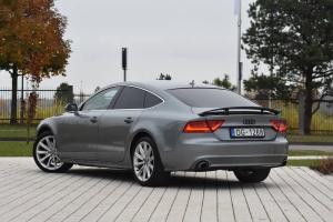 Blue Audi A7 Sportback 2011 in Marupe, with an engine capacity of 3.00 L and mileage of 332 thousand km for 10450 €, photo 4 on AUTOMOTO.COM.LV