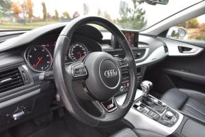Blue Audi A7 Sportback 2011 in Marupe, with an engine capacity of 3.00 L and mileage of 332 thousand km for 10450 €, photo 6 on AUTOMOTO.COM.LV