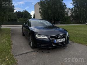 Blue Audi A7 Sportback 2011 in Riga, with an engine capacity of 3.00 L and mileage of 298 thousand km for 11000 €, photo 3 on AUTOMOTO.COM.LV