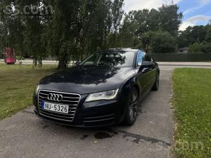 Blue Audi A7 Sportback 2011 in Riga, with an engine capacity of 3.00 L and mileage of 298 thousand km for 11000 €, photo 4 on AUTOMOTO.COM.LV