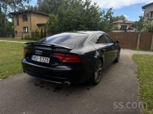 Blue Audi A7 Sportback 2011 in Riga, with an engine capacity of 3.00 L and mileage of 298 thousand km for 11000 €, photo 5 on AUTOMOTO.COM.LV
