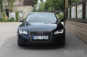 Синий Ауди А7 Спортбек 2011 в Рига, объемом двигателя 3.00 л и пробегом 0 тыс. км за 11900 €, фото 4 на AUTOMOTO.COM.LV