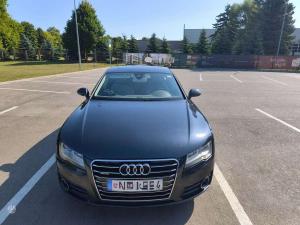 Zils Audi A7 Sportback 2012 Ukmergė, ar dzinēja tilpumu 2.97 L un nobraukumu 325 tūkst. km par 9000 €, foto  vietnē AUTOMOTO.COM.LV