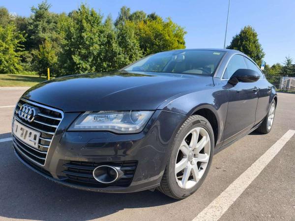 Audi A7 Sportback 2012 Ukmergė vietnē Zils Audi A7 Sportback 2012 Ukmergė, ar dzinēja tilpumu 2.97 L un nobraukumu 325 tūkst. km par 9000 €, foto 3 vietnē AUTOMOTO.COM.LV