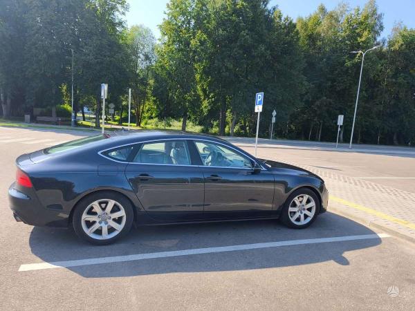 Audi A7 Sportback 2012 Ukmergė vietnē Zils Audi A7 Sportback 2012 Ukmergė, ar dzinēja tilpumu 2.97 L un nobraukumu 325 tūkst. km par 9000 €, foto 8 vietnē AUTOMOTO.COM.LV