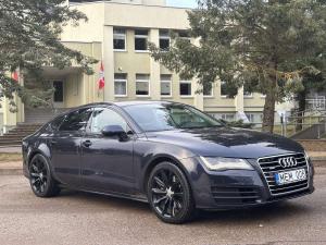 Zils Audi A7 Sportback 2013 Utena, ar dzinēja tilpumu 2.97 L un nobraukumu 237 tūkst. km par 12999 €, foto 2 vietnē AUTOMOTO.COM.LV