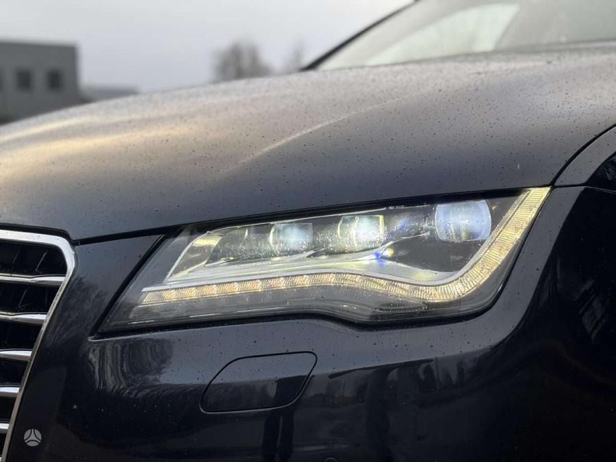 Zils Audi A7 Sportback 2013 Utena, ar dzinēja tilpumu 2.97 L un nobraukumu 237 tūkst. km par 12999 €, foto 6 vietnē AUTOMOTO.COM.LV