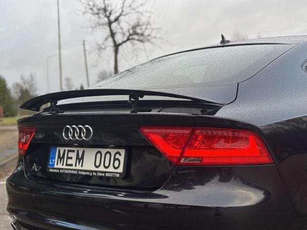 Zils Audi A7 Sportback 2013 Utena, ar dzinēja tilpumu 2.97 L un nobraukumu 237 tūkst. km par 12999 €, foto 7 vietnē AUTOMOTO.COM.LV