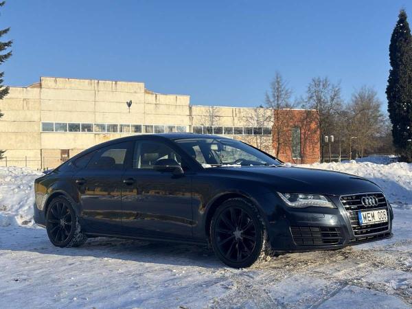 Zils Audi A7 Sportback 2013 Utena, ar dzinēja tilpumu 2.97 L un nobraukumu 237 tūkst. km par 12699 €, foto 3 vietnē AUTOMOTO.COM.LV
