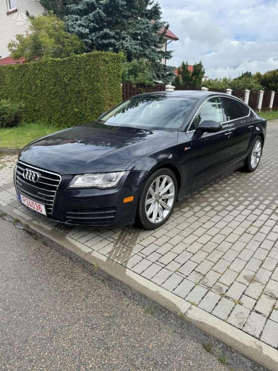 Zils Audi A7 Sportback 2014 Klaipėda, ar dzinēja tilpumu 3.00 L un nobraukumu 214 tūkst. km par 7700 €, foto 4 vietnē AUTOMOTO.COM.LV