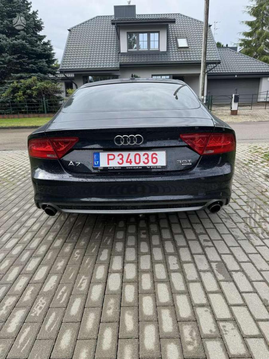 Zils Audi A7 Sportback 2014 Klaipėda, ar dzinēja tilpumu 3.00 L un nobraukumu 214 tūkst. km par 7700 €, foto 6 vietnē AUTOMOTO.COM.LV