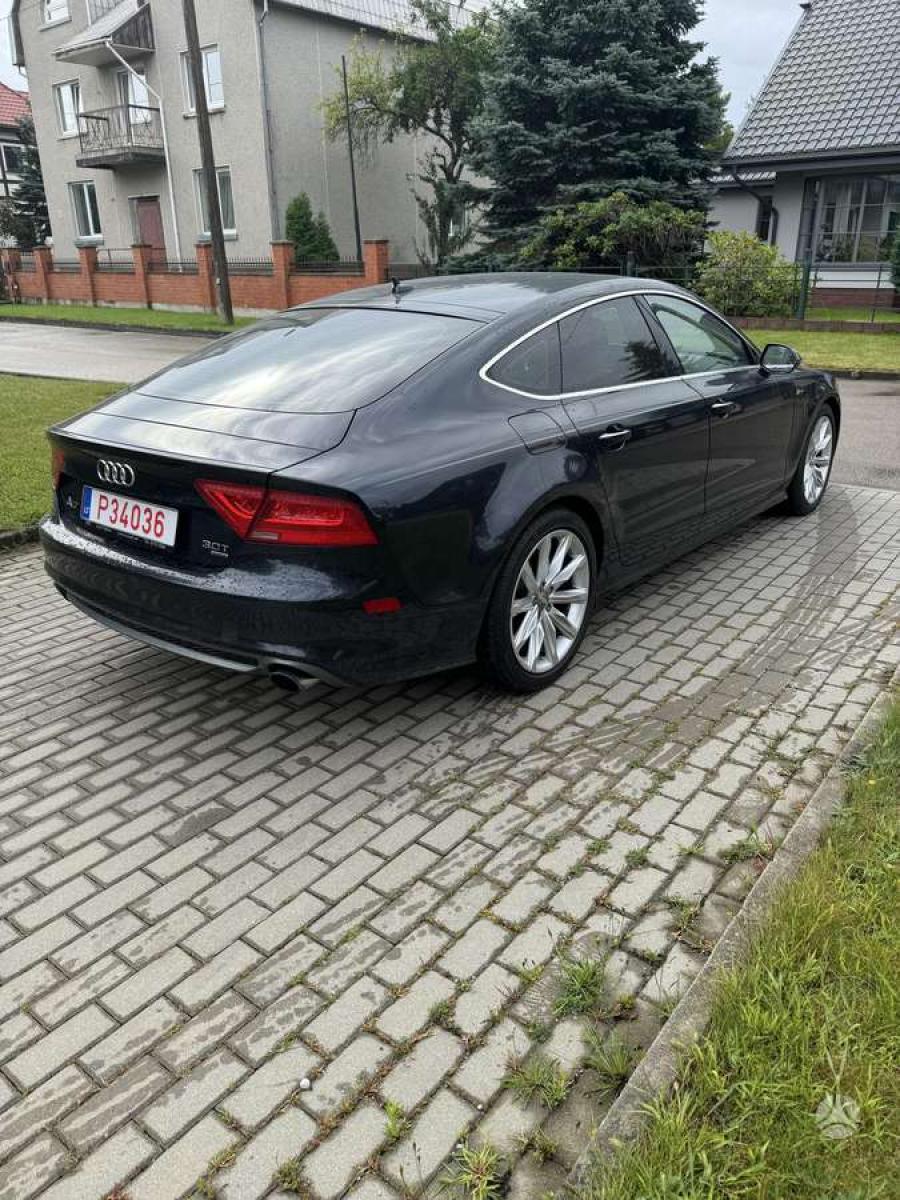 Zils Audi A7 Sportback 2014 Klaipėda, ar dzinēja tilpumu 3.00 L un nobraukumu 214 tūkst. km par 7700 €, foto 7 vietnē AUTOMOTO.COM.LV