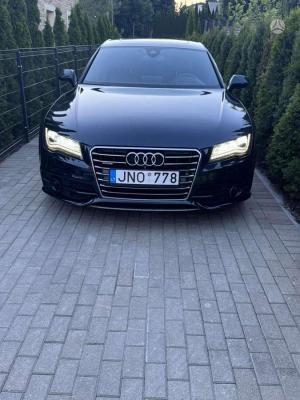 Blue Audi A7 Sportback 2017 in Vilnius, with an engine capacity of 3.00 L and mileage of 191 thousand km for 16000 €, photo 4 on AUTOMOTO.COM.LV