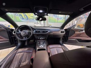 Blue Audi A7 Sportback 2017 in Vilnius, with an engine capacity of 3.00 L and mileage of 191 thousand km for 16000 €, photo 13 on AUTOMOTO.COM.LV